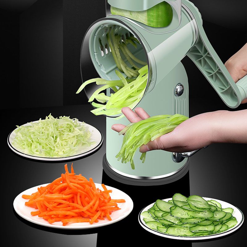 Keuken Groenteschaaf Met 5 Verwisselbare Messen – cottoom